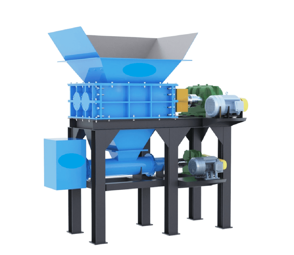 Rubberised fabric cutting shredder | Shredall